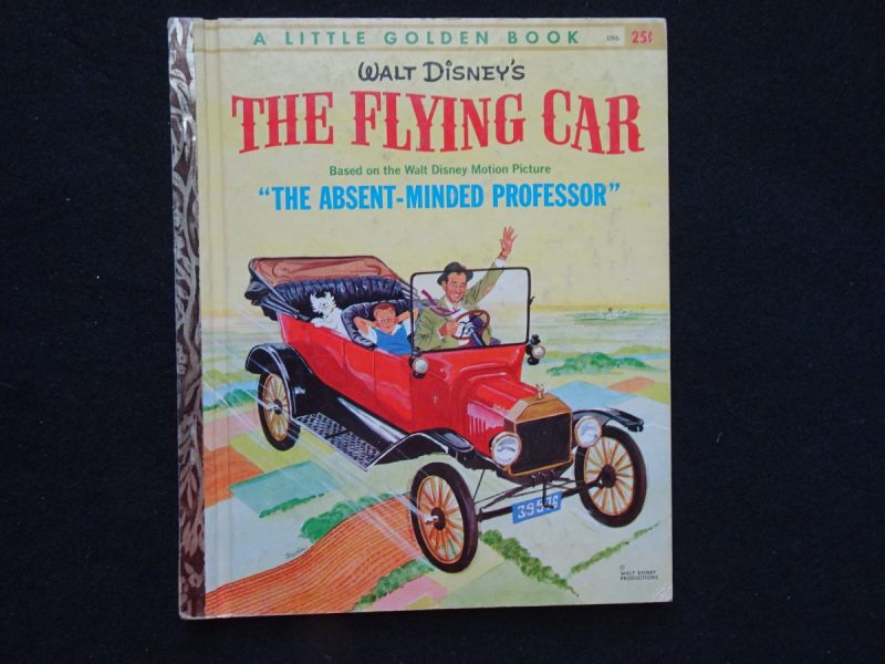 The Flying Car- 1961A (Disney) - GoldenBookGuy.com