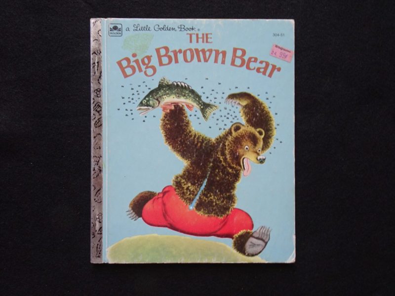The Big Brown Bear - GoldenBookGuy.com