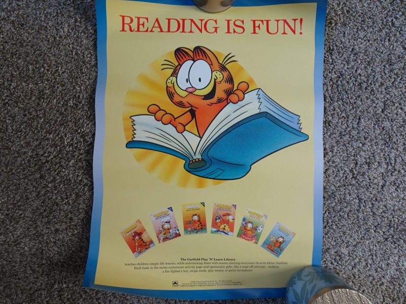 Poster- Garfield the Cat - GoldenBookGuy.com