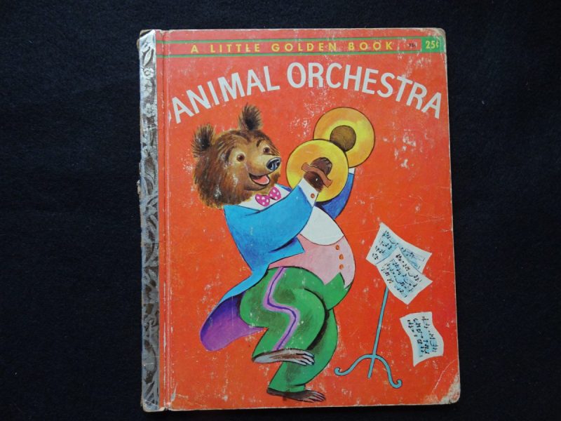 Animal Orchestra- A - GoldenBookGuy.com