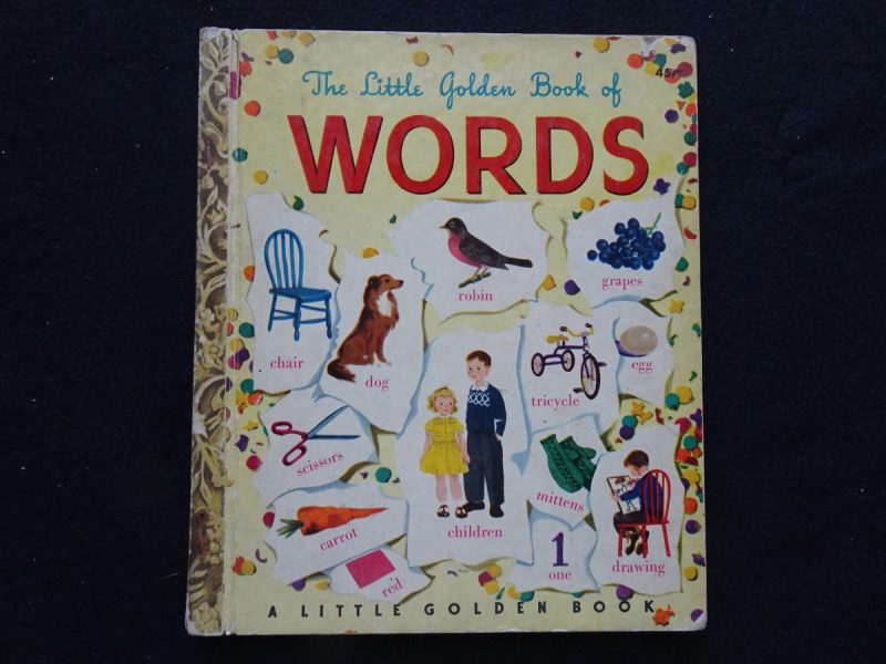 The Little Golden Book of Words- C - GoldenBookGuy.com