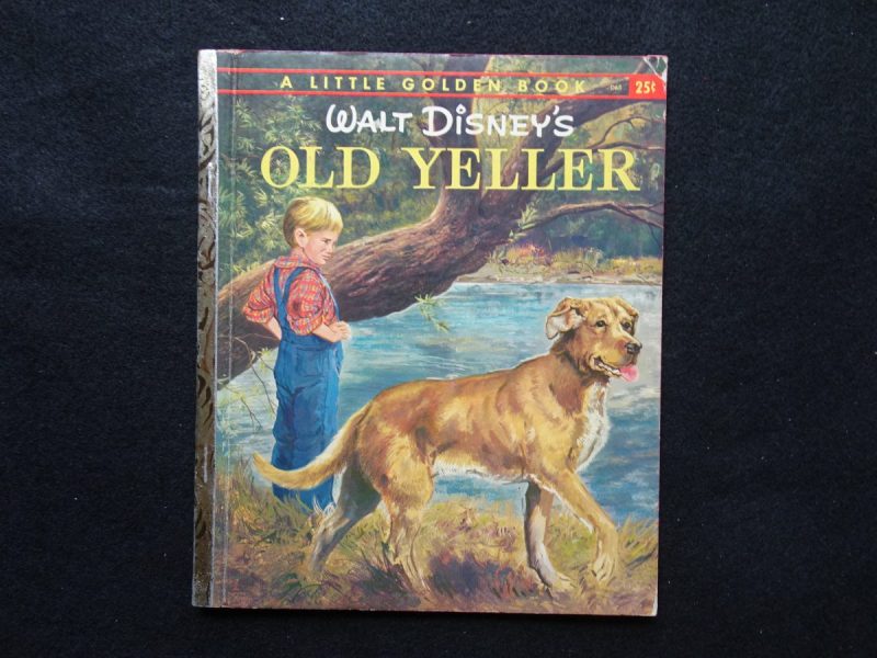 Old Yeller- A (Disney) - GoldenBookGuy.com