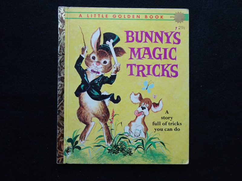 Bunny Makes Magic - GoldenBookGuy.com