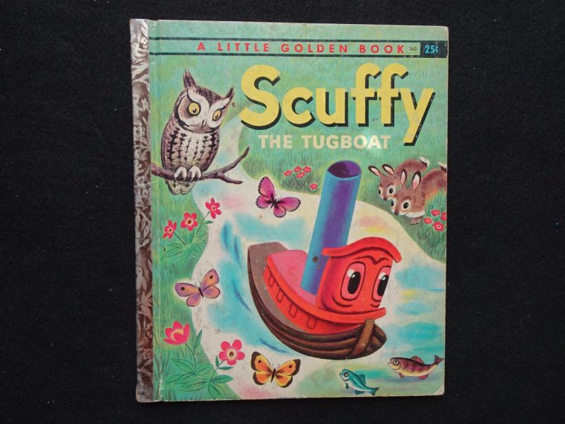 Scuffy the Tugboat- 55C - GoldenBookGuy.com