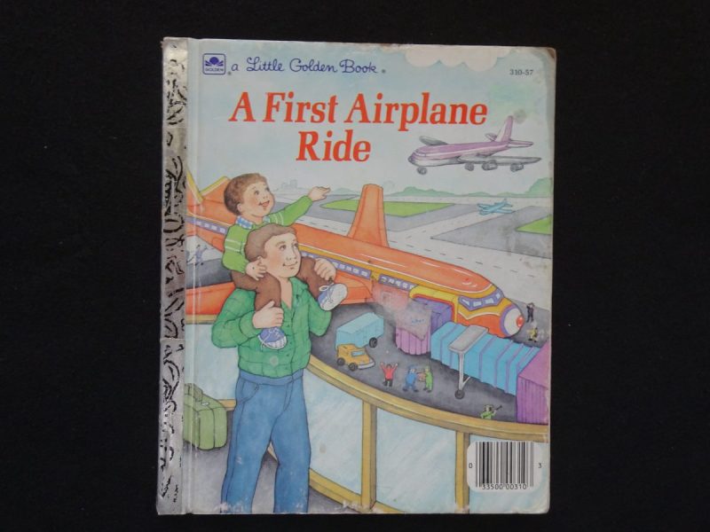 A First Airplane Ride - GoldenBookGuy.com