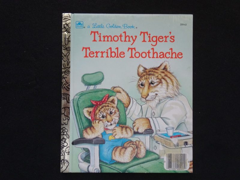 Timothy Tiger's Terrible Toothache - GoldenBookGuy.com
